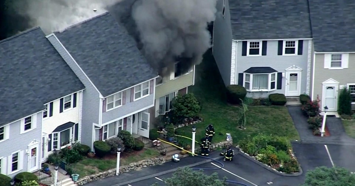 Resident start returning home after as explosion in Massachusetts