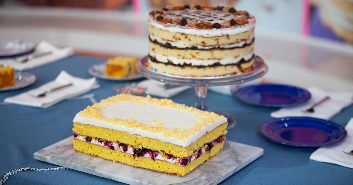 See how to make a Milk Bar sheet cake