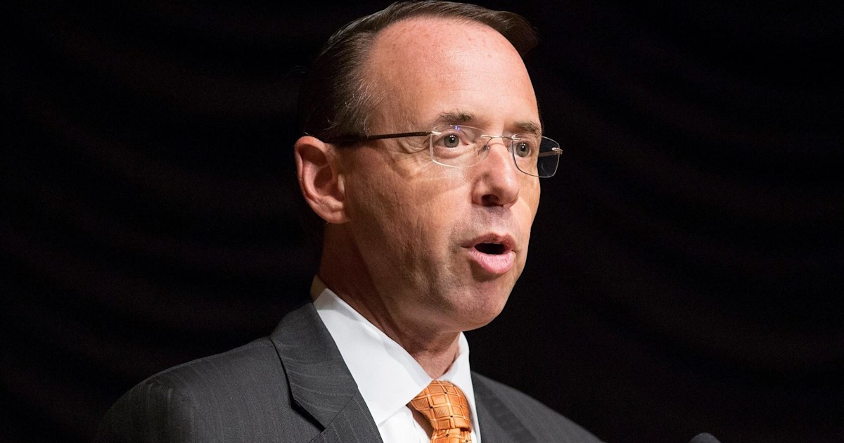 Rod Rosenstein defends Russia probe as ‘appropriate’