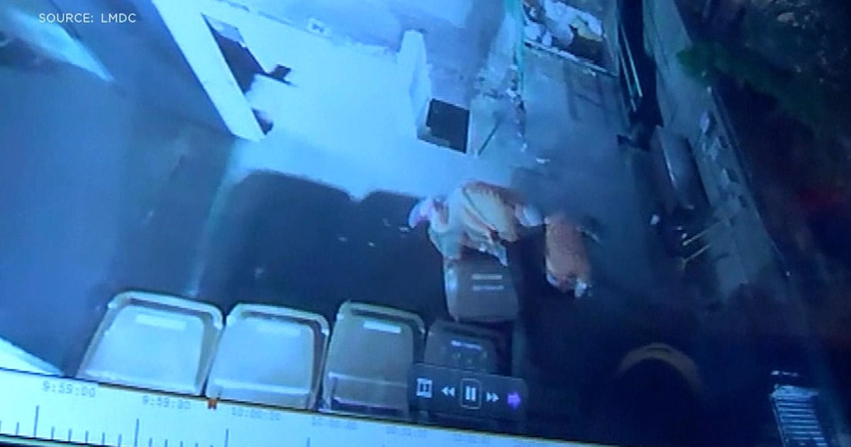 Inmates who escaped via trash cans back in jail