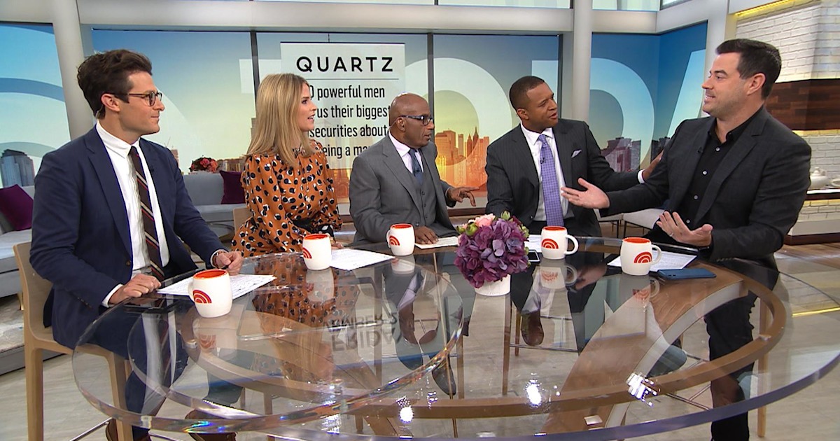 TODAY anchors discuss male insecurity