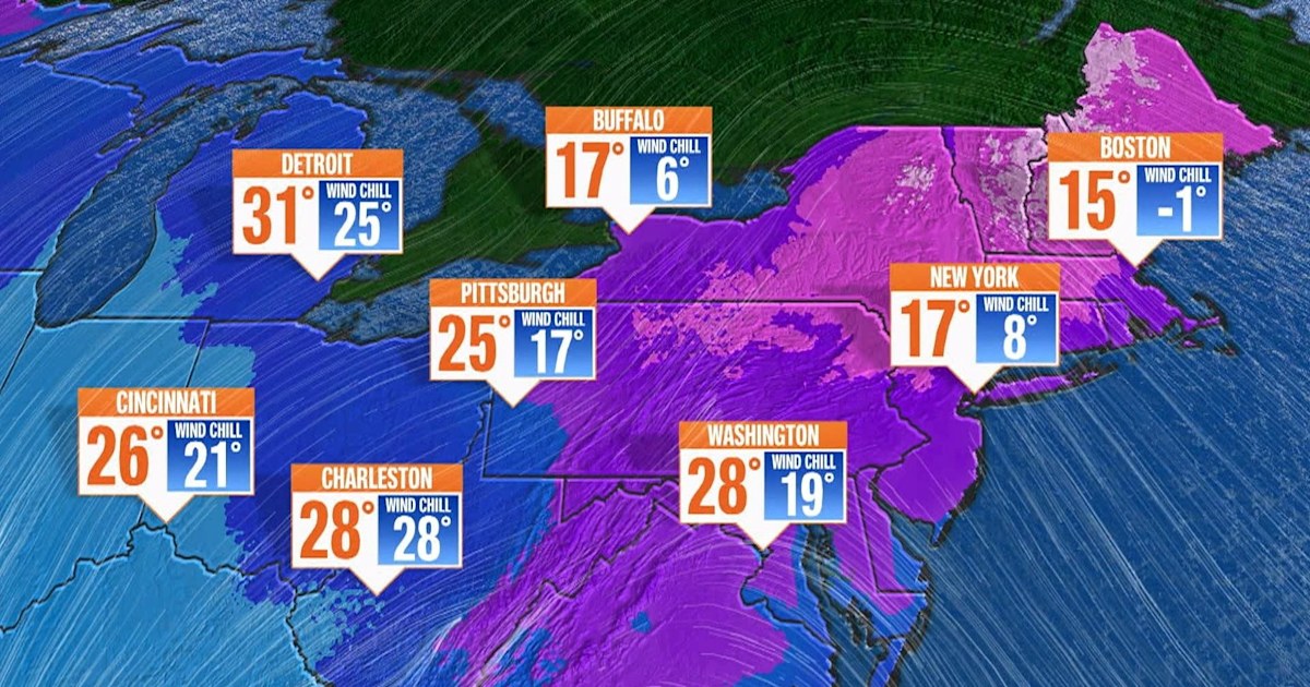 Record breaking cold for Thanksgiving weekend