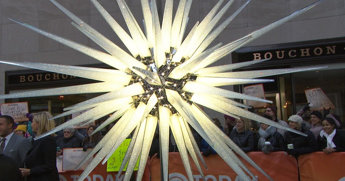 See a 1st look at 2018 Rockefeller Center Christmas tree’s magnificent star