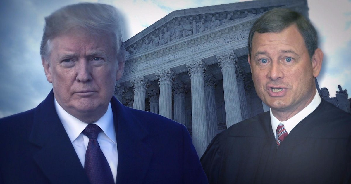 Chief Justice John Roberts hit back at President Trump in rare rebuke