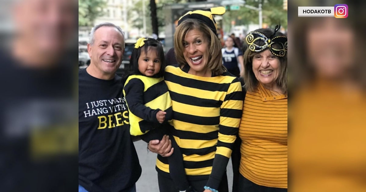 Hoda shares how she celebrated Halloween with daughter Haley Joy