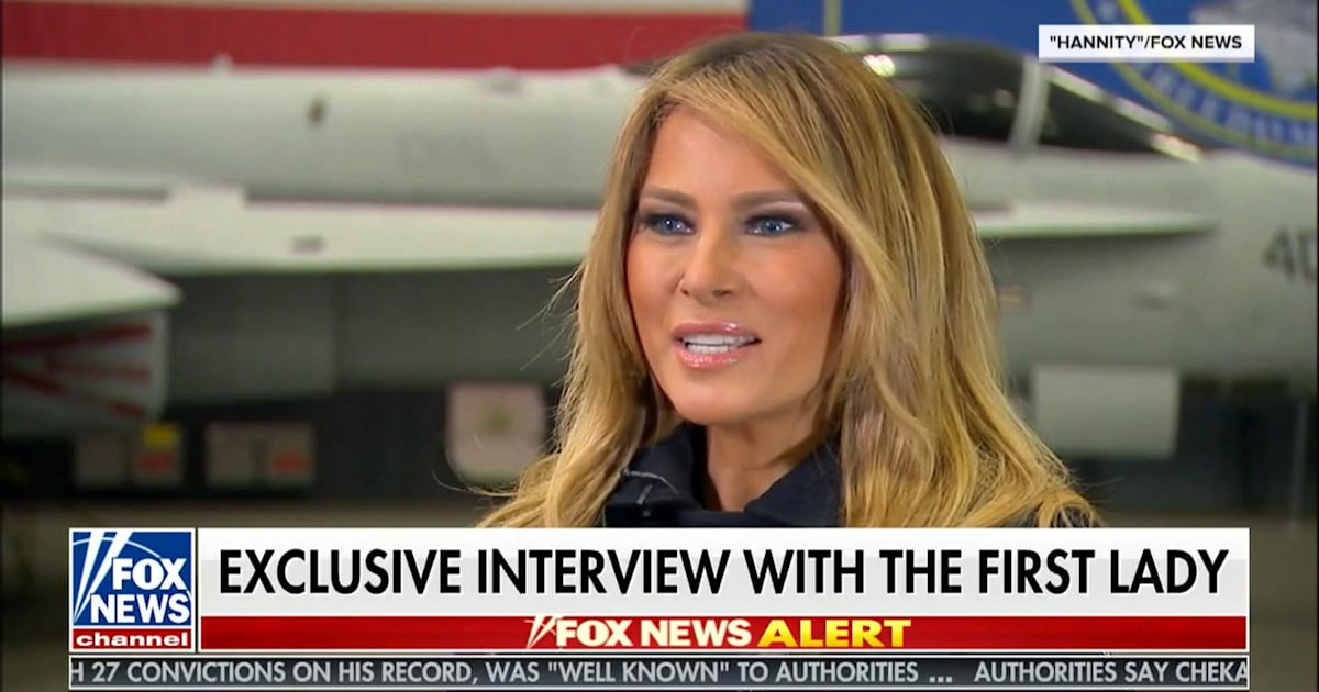 Melania Trump talks media and her marriage in new interview