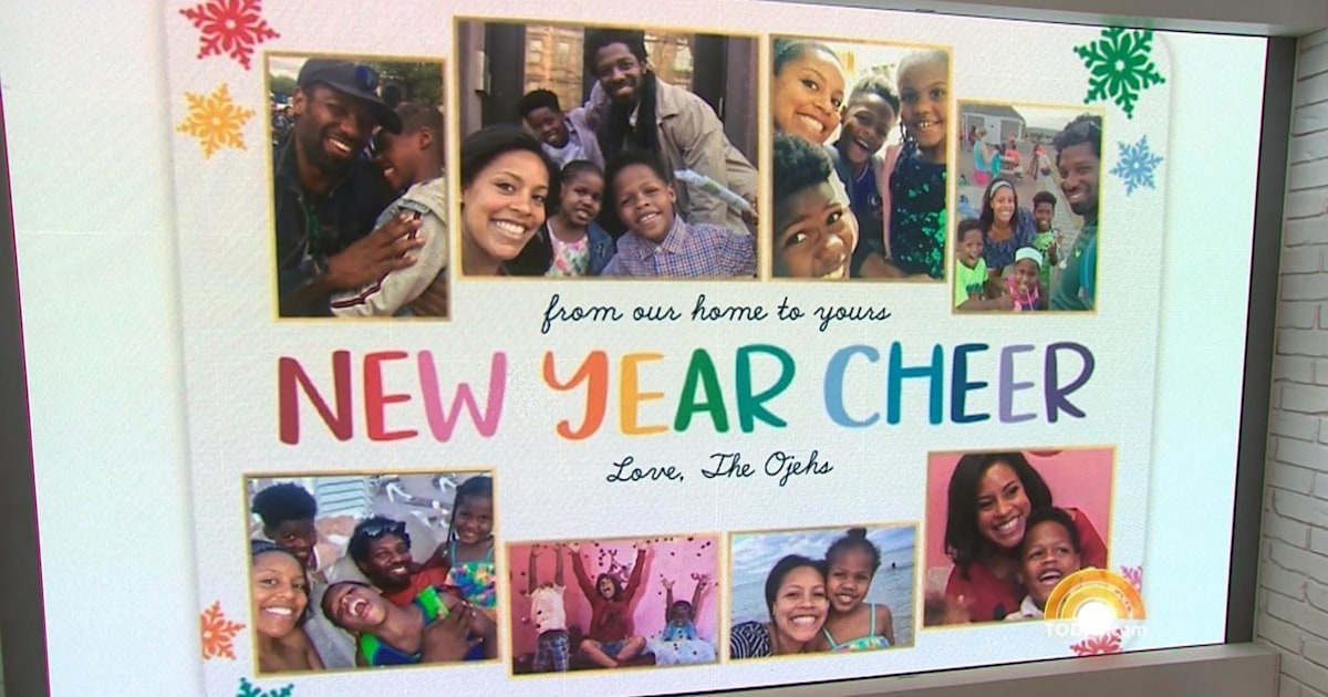 TODAY anchors share their adorable family Christmas cards