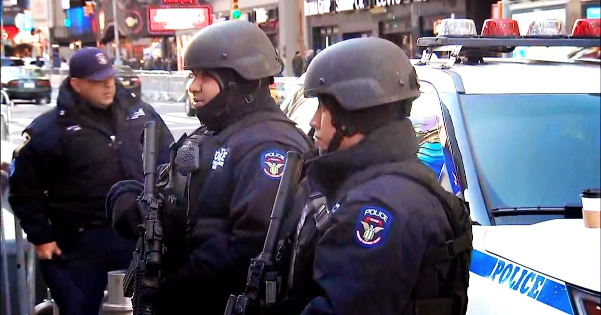 NYPD and FBI partner for New Year’s Eve in Times Square