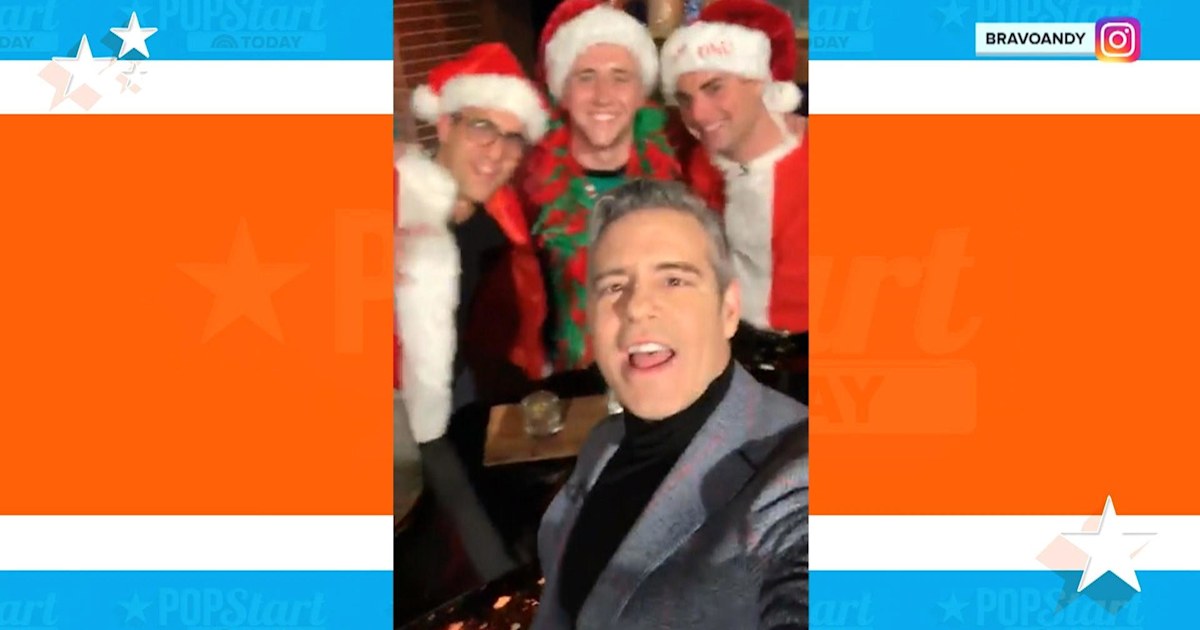 Andy Cohen joins ‘SantaCon’ with neighbors in funny video