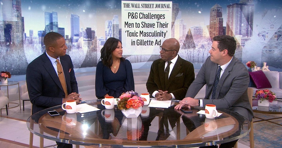 TODAY anchors hash out Gillette’s new controversial ad