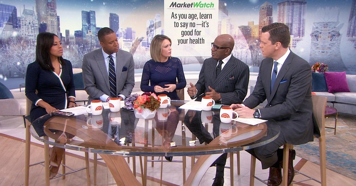 Report finds benefits of saying ‘no’: TODAY anchors hash it out