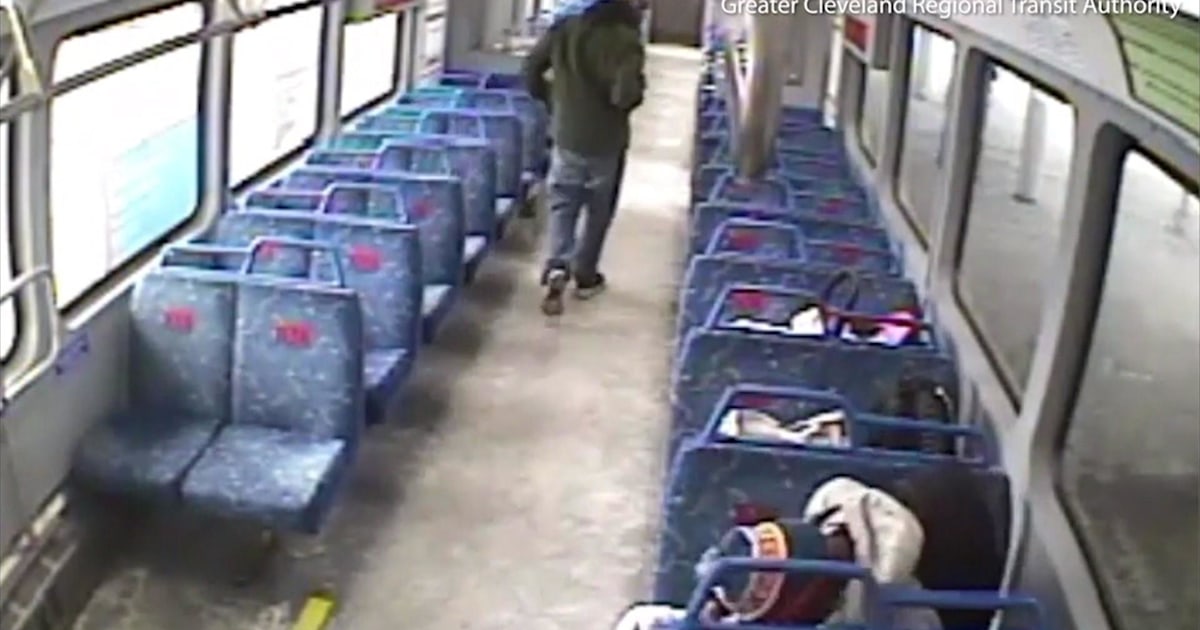 Video shows train leaving with baby as dad is on platform