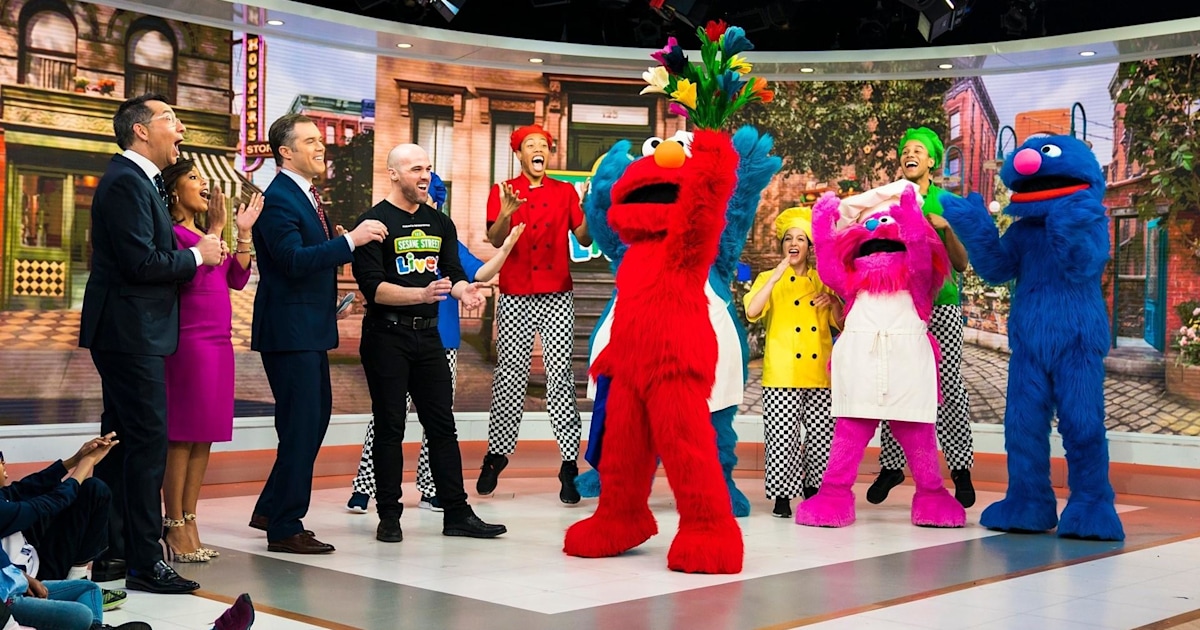 ‘Sesame Street’ characters share new magic in TODAY performance
