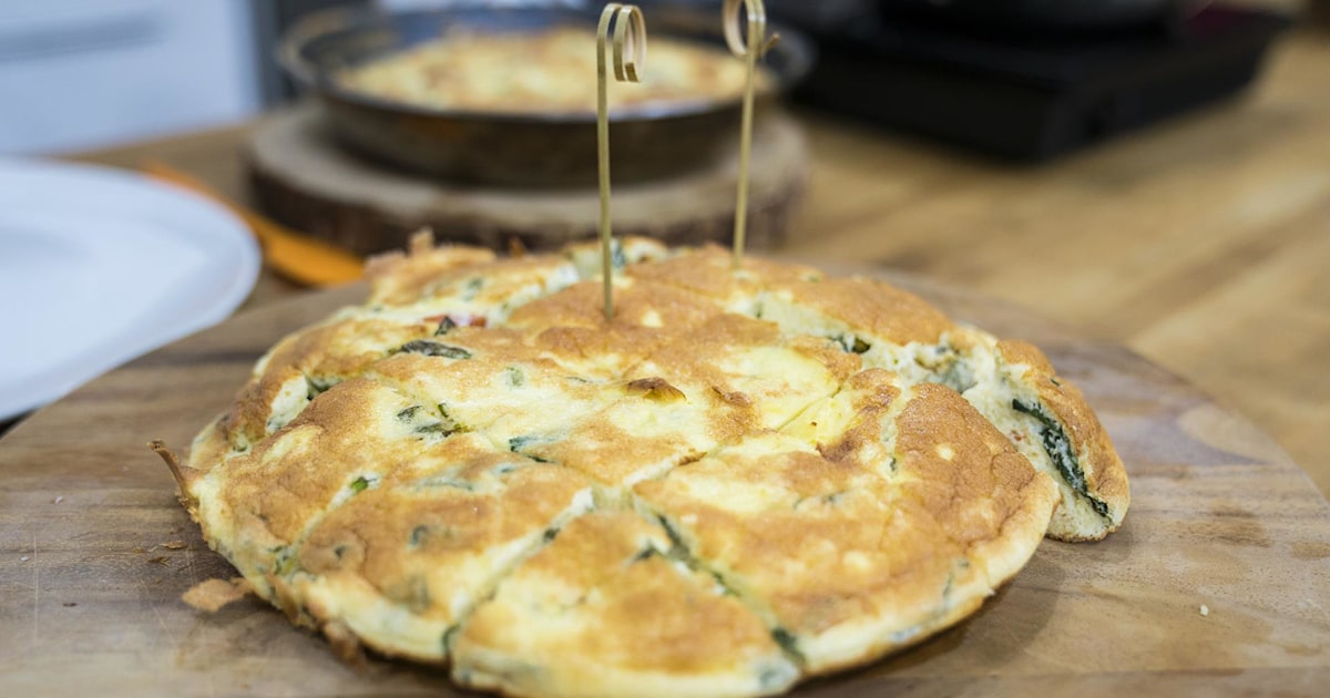 Make Donatella Arpaia’s brunch: Gruyere frittata, polenta and toppings bar
