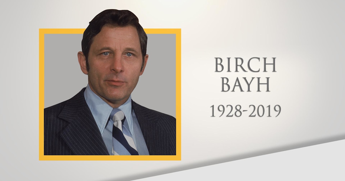 Former Sen. Birch Bayh, Title IX champion, dies at 91