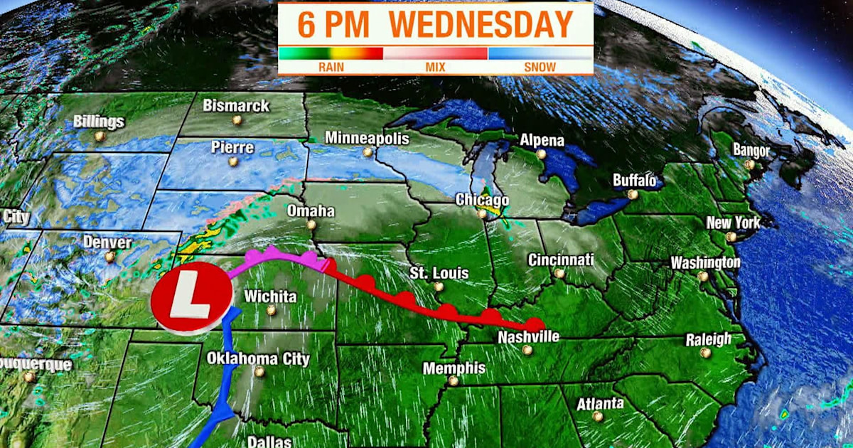 Forecast: Historic spring storm to sweep across the US