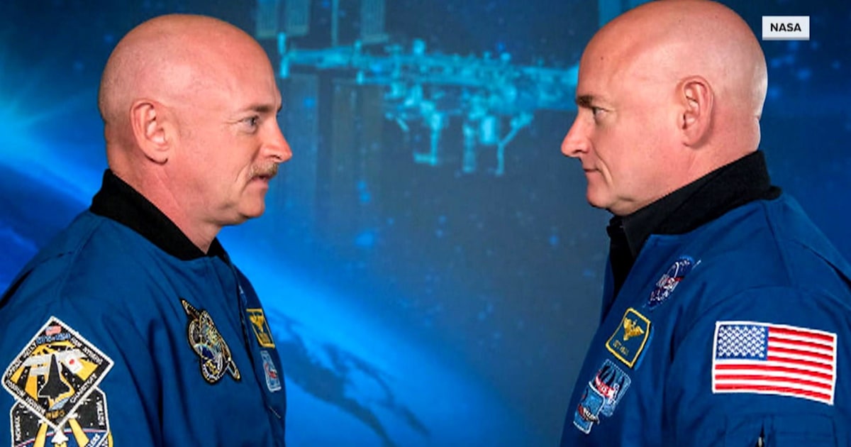 NASA twins study shows how space affects astronauts' bodies