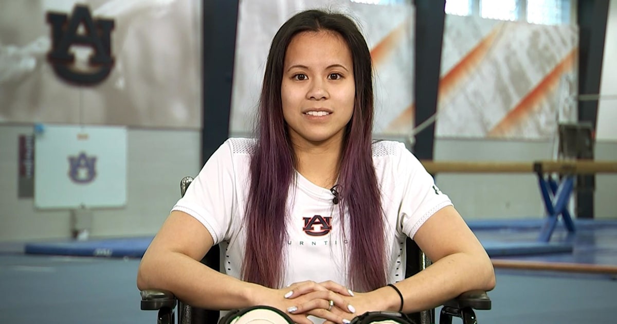 Injured Auburn gymnast Samantha Cerio speaks out about accident
