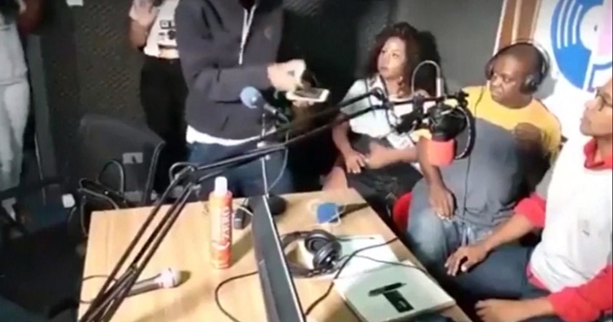 Brazil radio host and guests robbed at gunpoint live on air