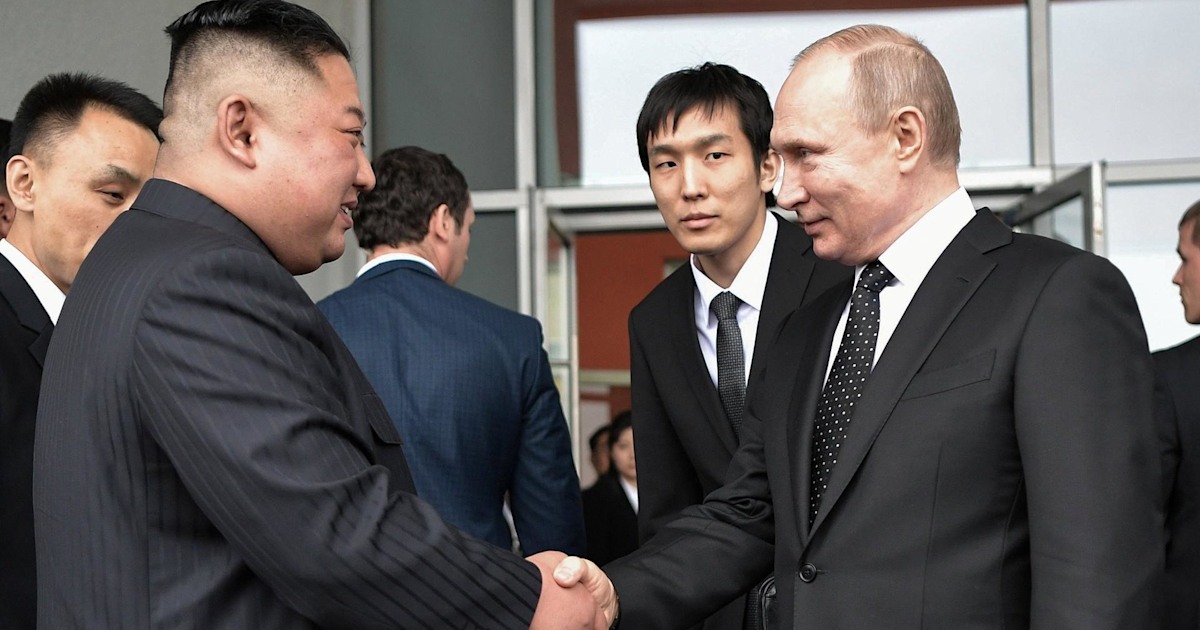 Kim Jong Un, Vladimir Putin hold summit in wake of failed US talks