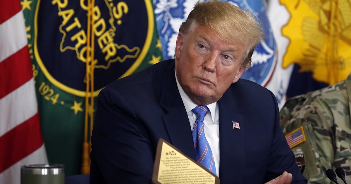 President Trump visits US-Mexico border