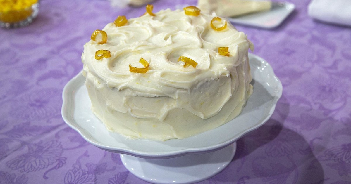 Make Mother’s Day special with a lemon velvet layer cake