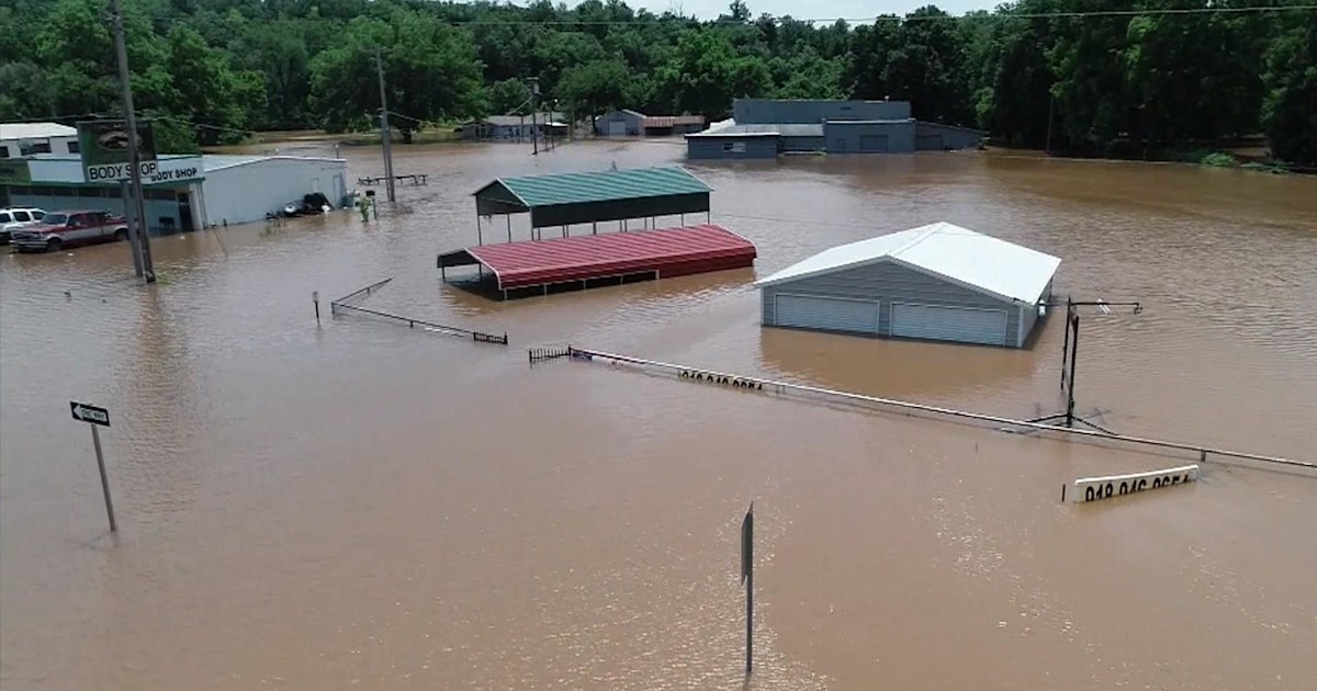 Oklahoma battling record rainfall, flooding