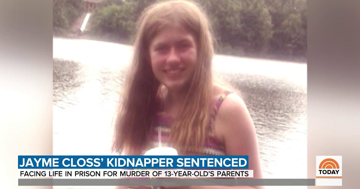 Jayme Closs kidnapper sentenced to life without parole