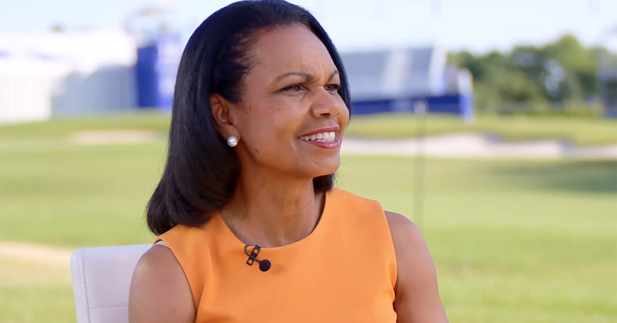 Condoleezza Rice shares the beautiful advice she would give her 8-year ...
