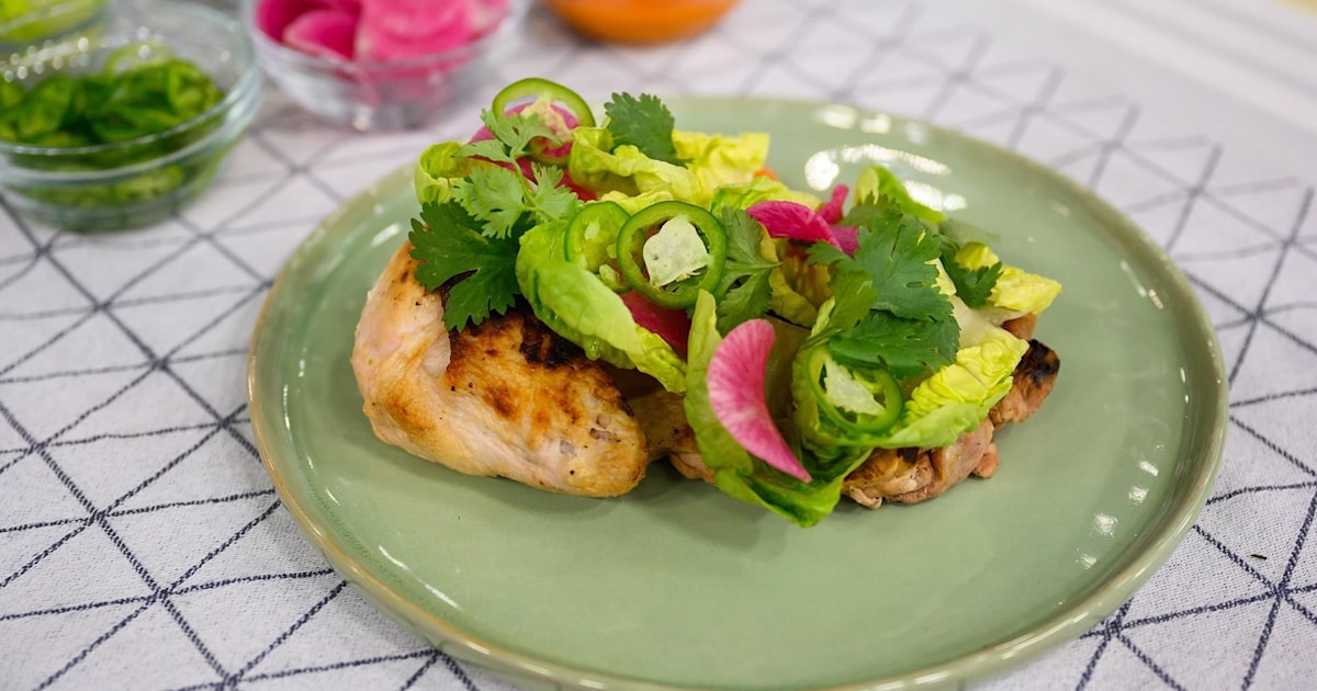 Make James Kent’s summer chicken and herb salad