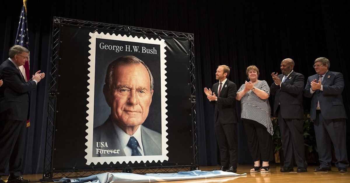 George H.W. Bush memorialized with new Forever stamp