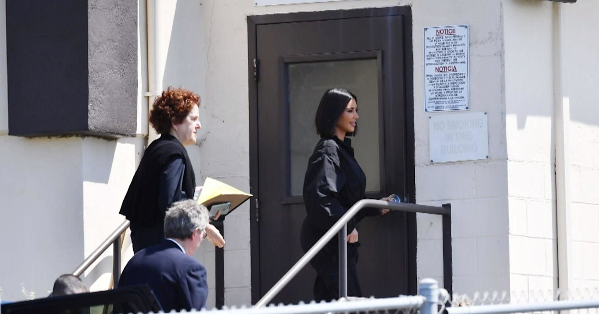 Kim Kardashian West visits California prison to meet inmate on death row