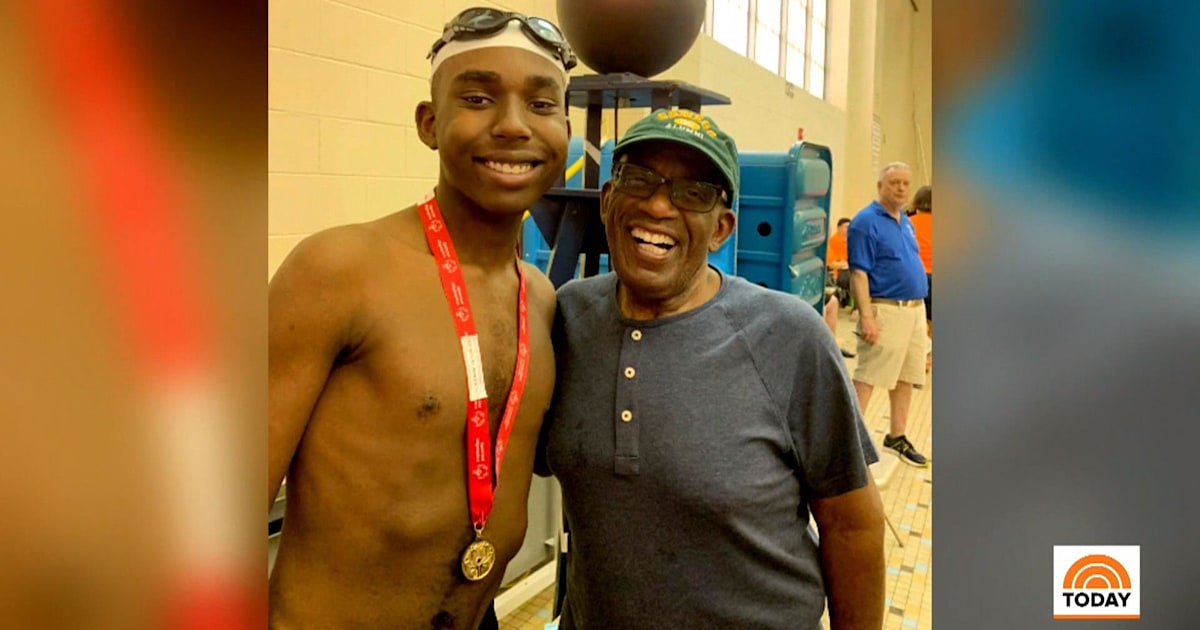 Al Roker’s son was a champ at his 1st swim meet