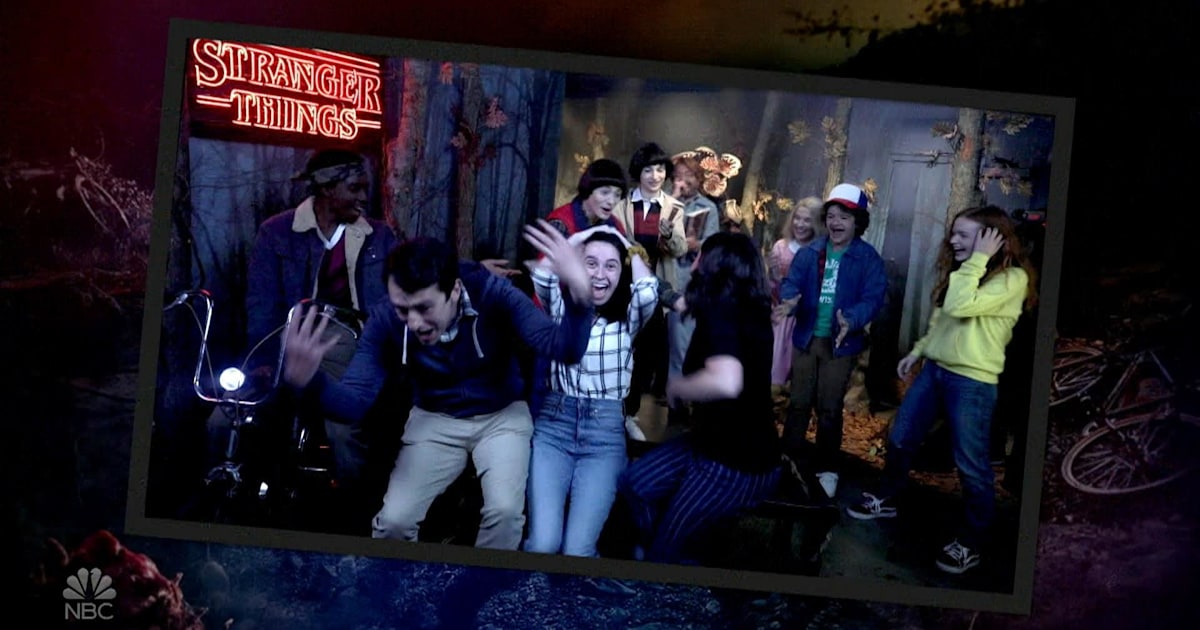 Jimmy Fallon and ‘Stranger Things’ kids trick tourists at wax museum