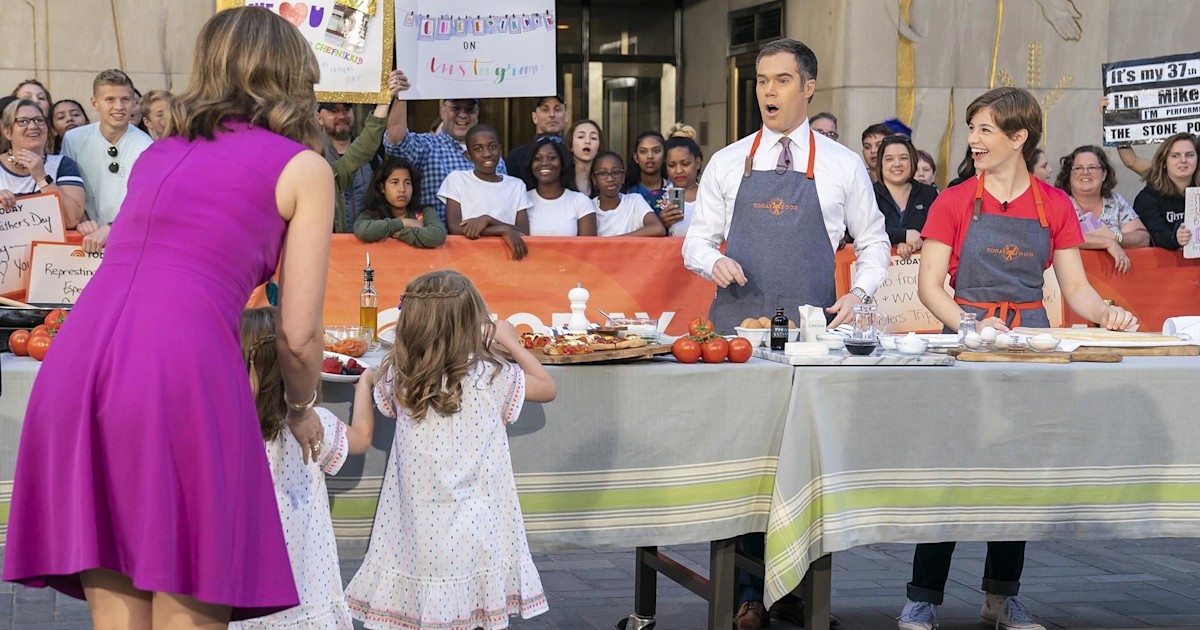 Watch Peter Alexander’s family surprise him for Father’s Day