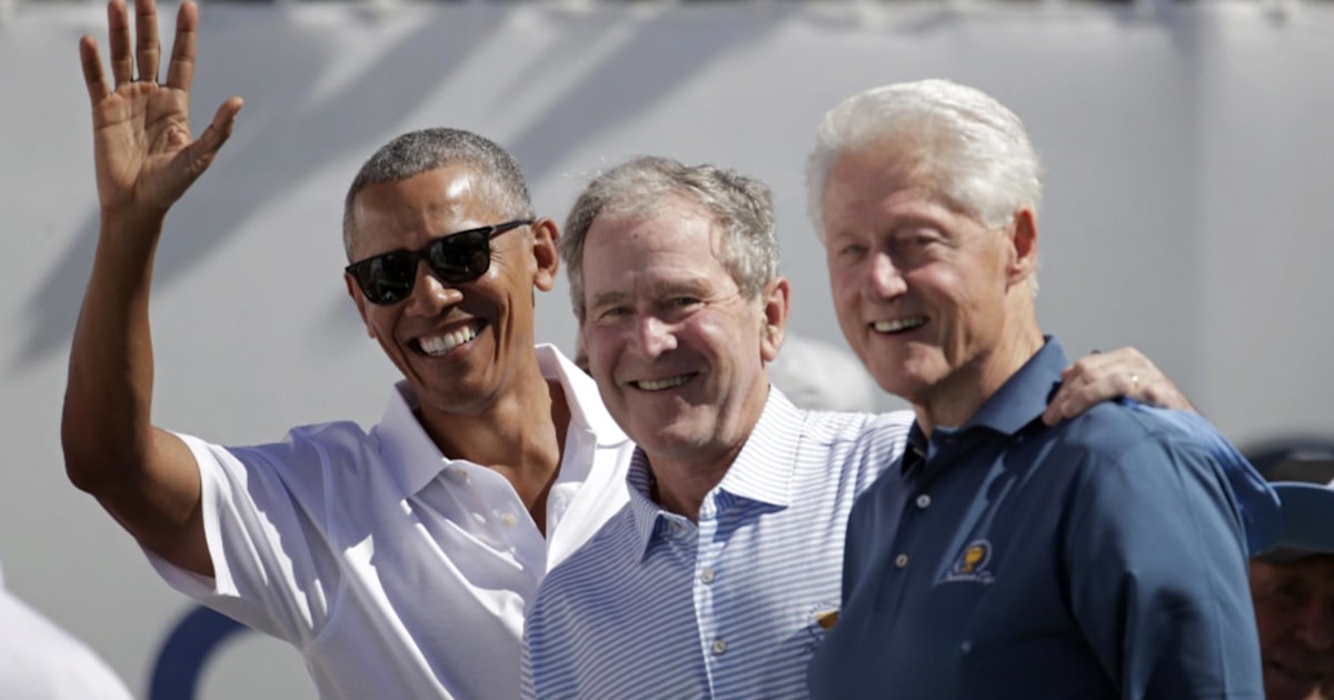 George W. Bush heckled Willie Geist about his shoes