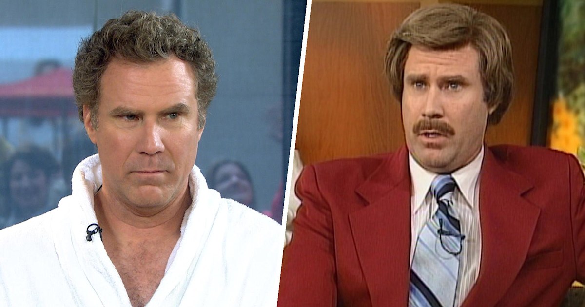 ‘Anchorman’ star Will Ferrell appears on TODAY as Ron Burgundy and more
