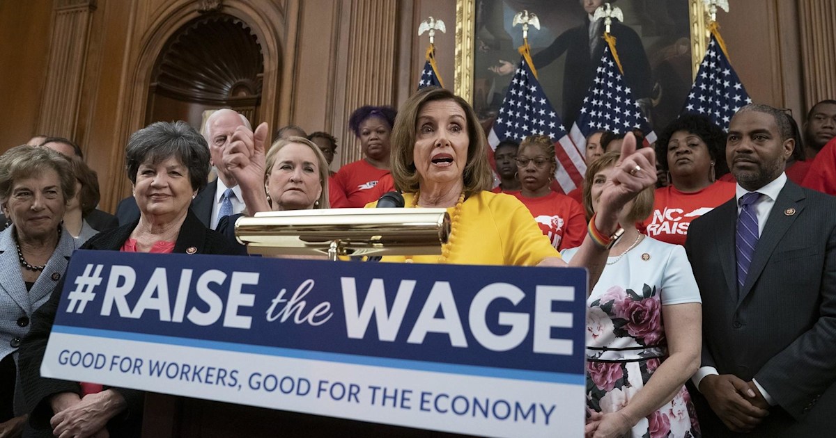 House passes $15 minimum wage bill