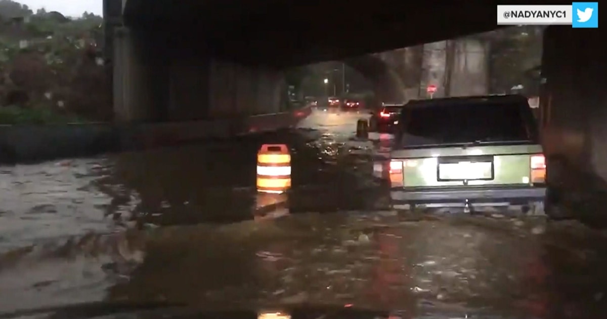 Severe thunderstorms cause major flooding in Northeast