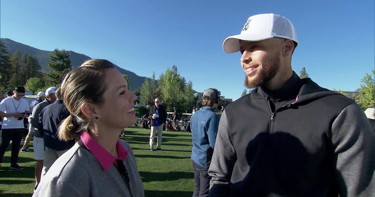 Dylan Dreyer tees up with the stars at American Century Championship