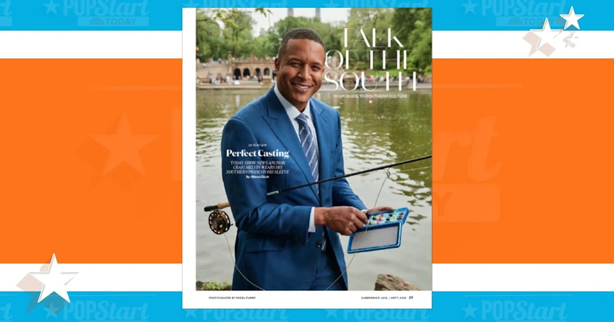 See Craig Melvin on the pages of Garden & Gun magazine