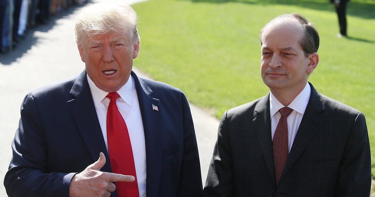 Labor Secretary Alex Acosta resigns amid plea deal fallout