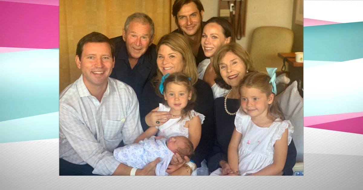 Jenna Bush Hager gushes about 1st days with baby son Hal