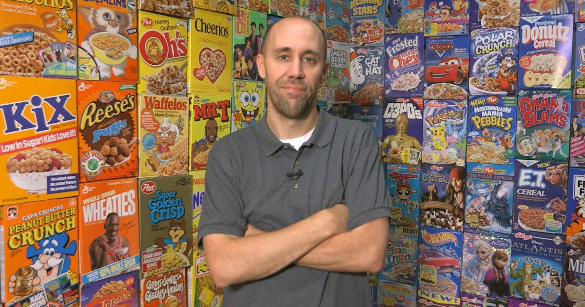 How a man’s love for cereal sparked his hunger to collect