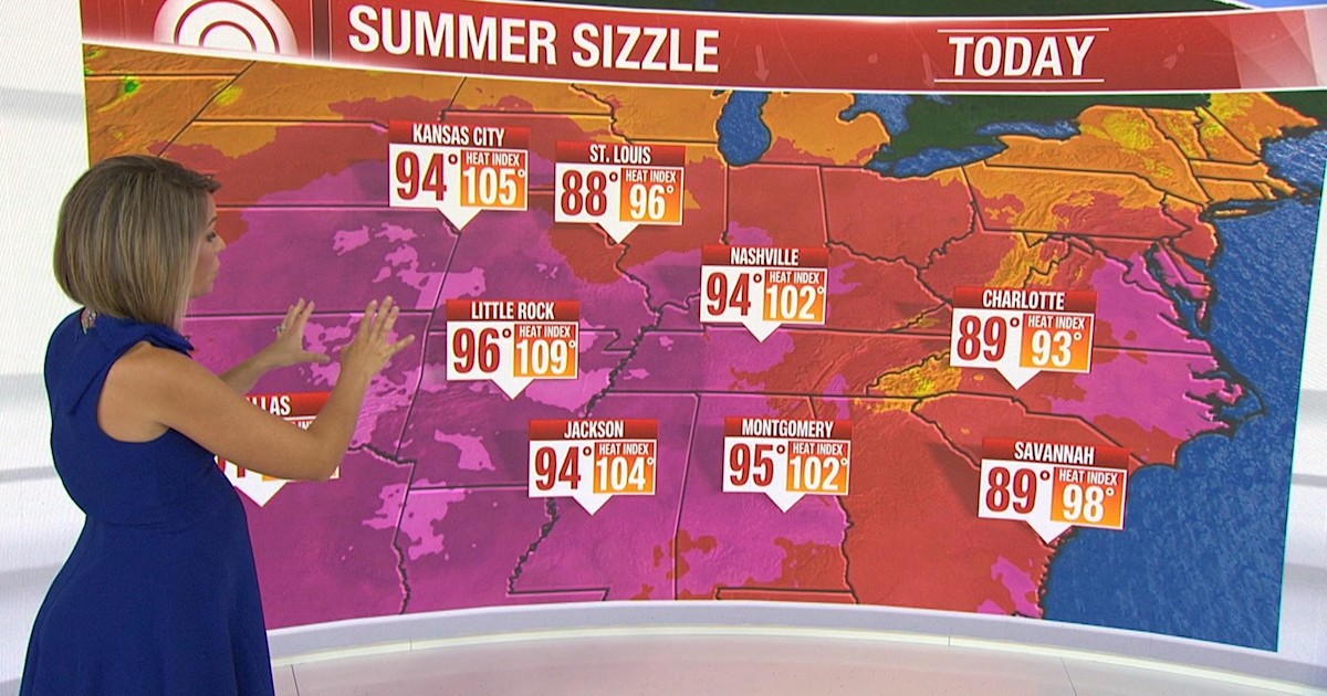 Heat wave grips nation, impacting nearly 50M people