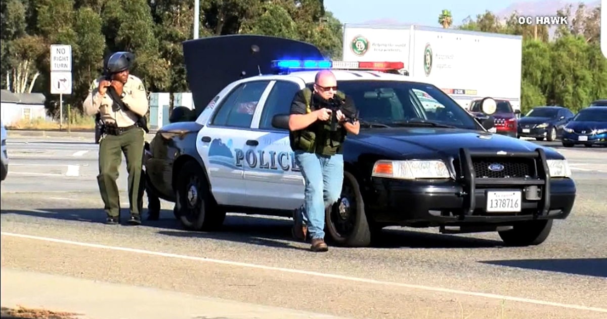 Shootout at a California traffic stop leaves 1 police officer dead