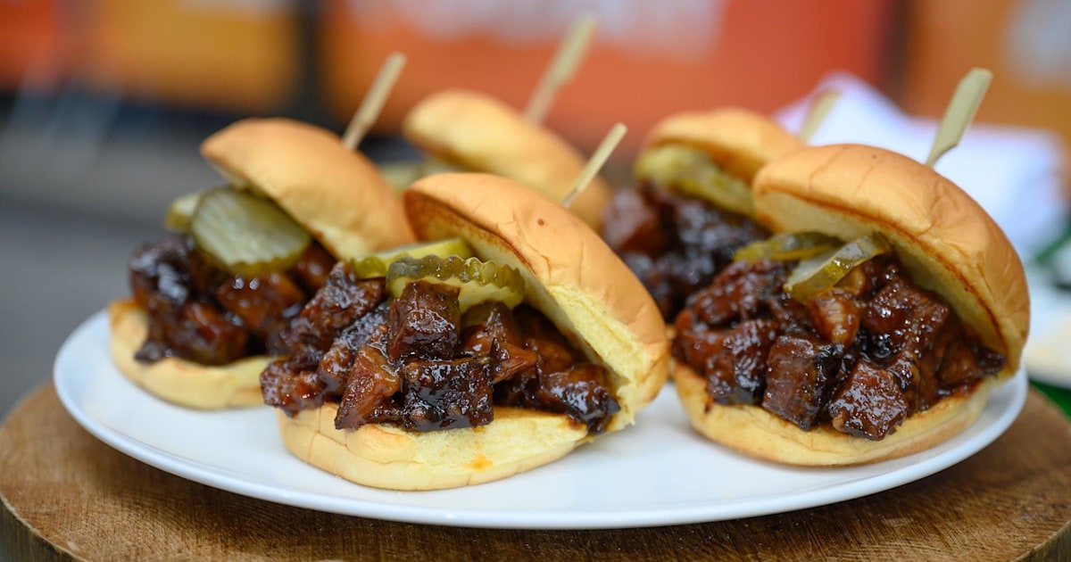 Make burnt end sliders, beer-braised brats for game day