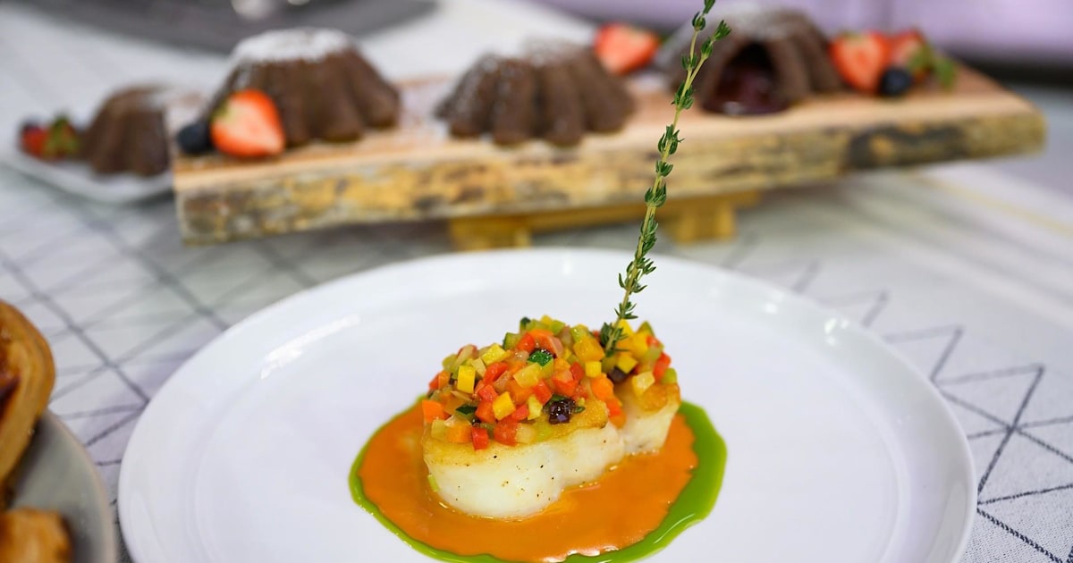 Multi-Michelin-starred chef teaches TODAY to make cod aromates