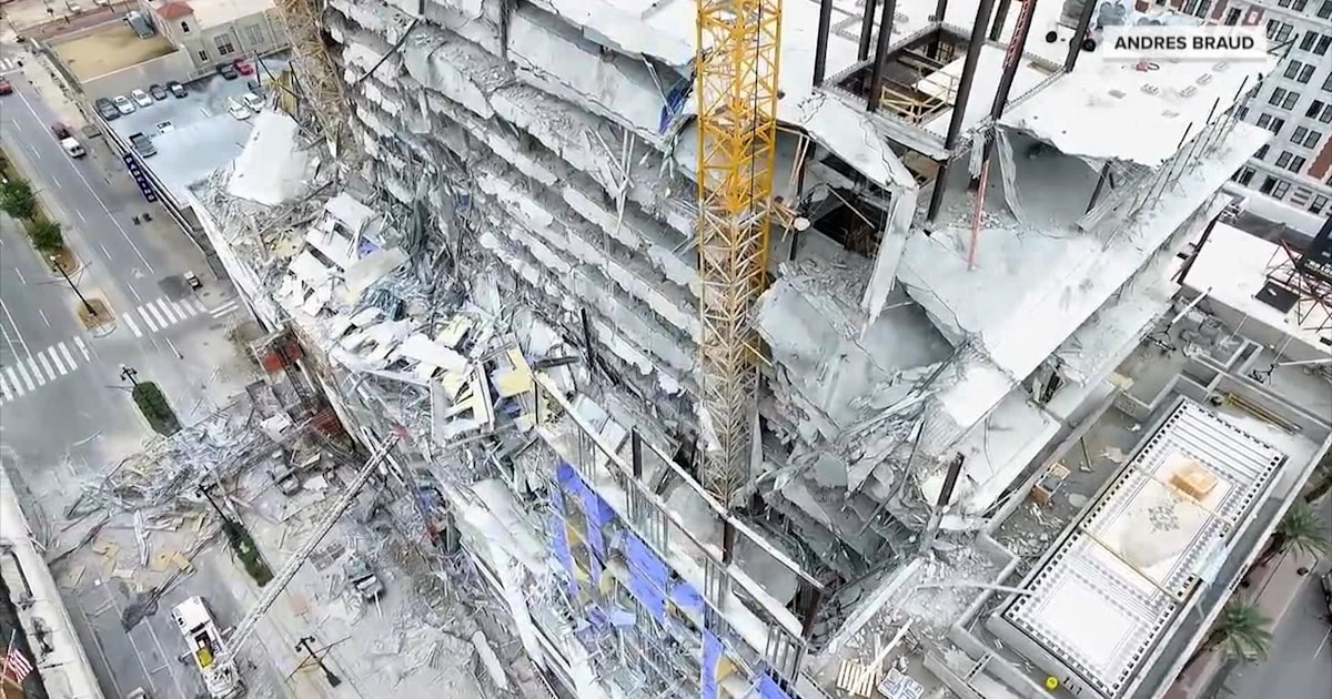 Rescuers search for survivor after deadly collapse of Hard Rock Hotel