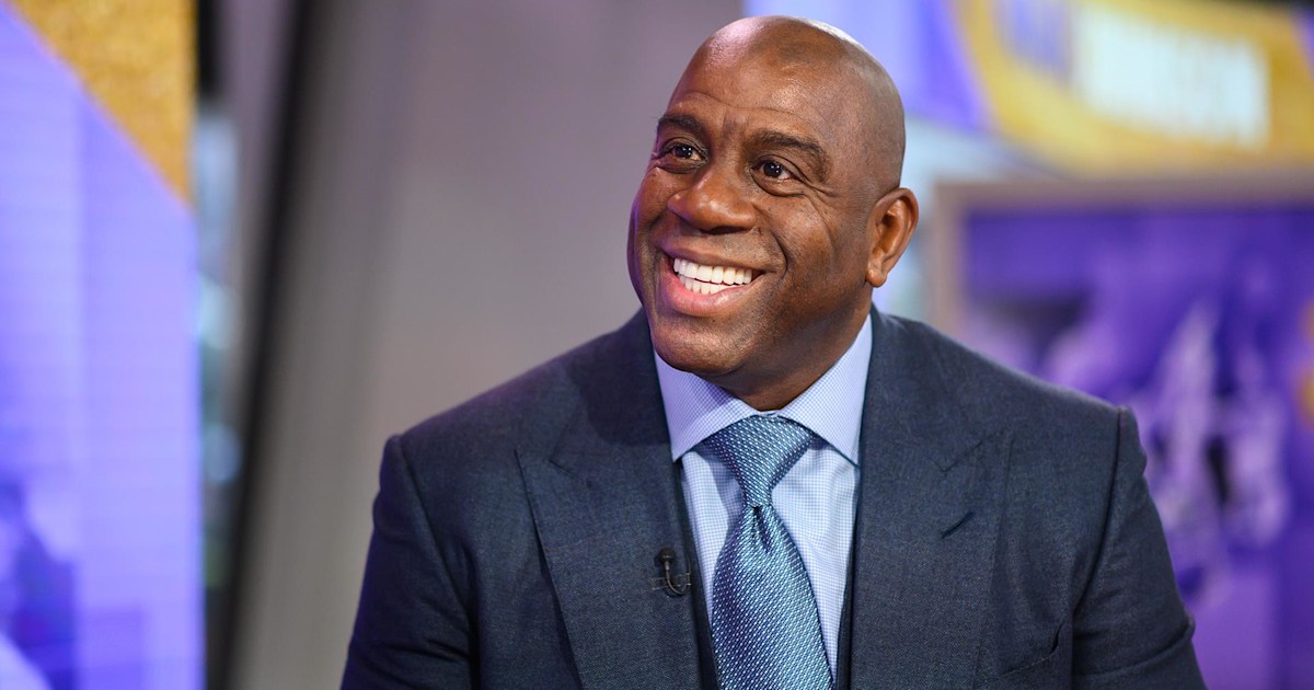 Magic Johnson on turning 60, China and the NBA, his HIV, more